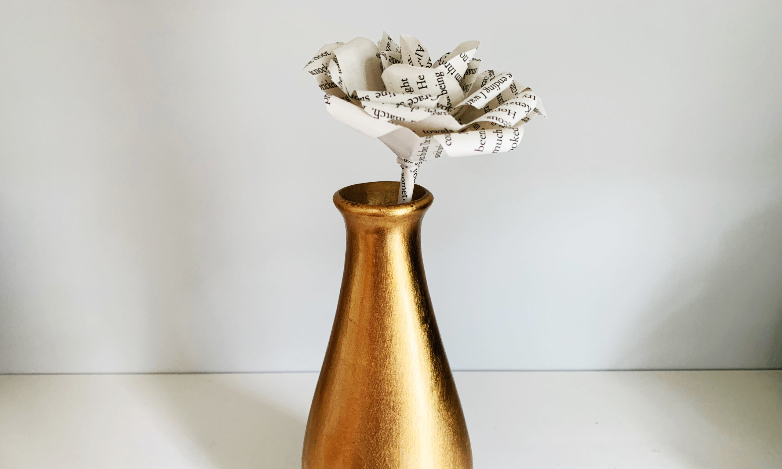 DIY Book Craft: Book Page Roses - Maya Smart