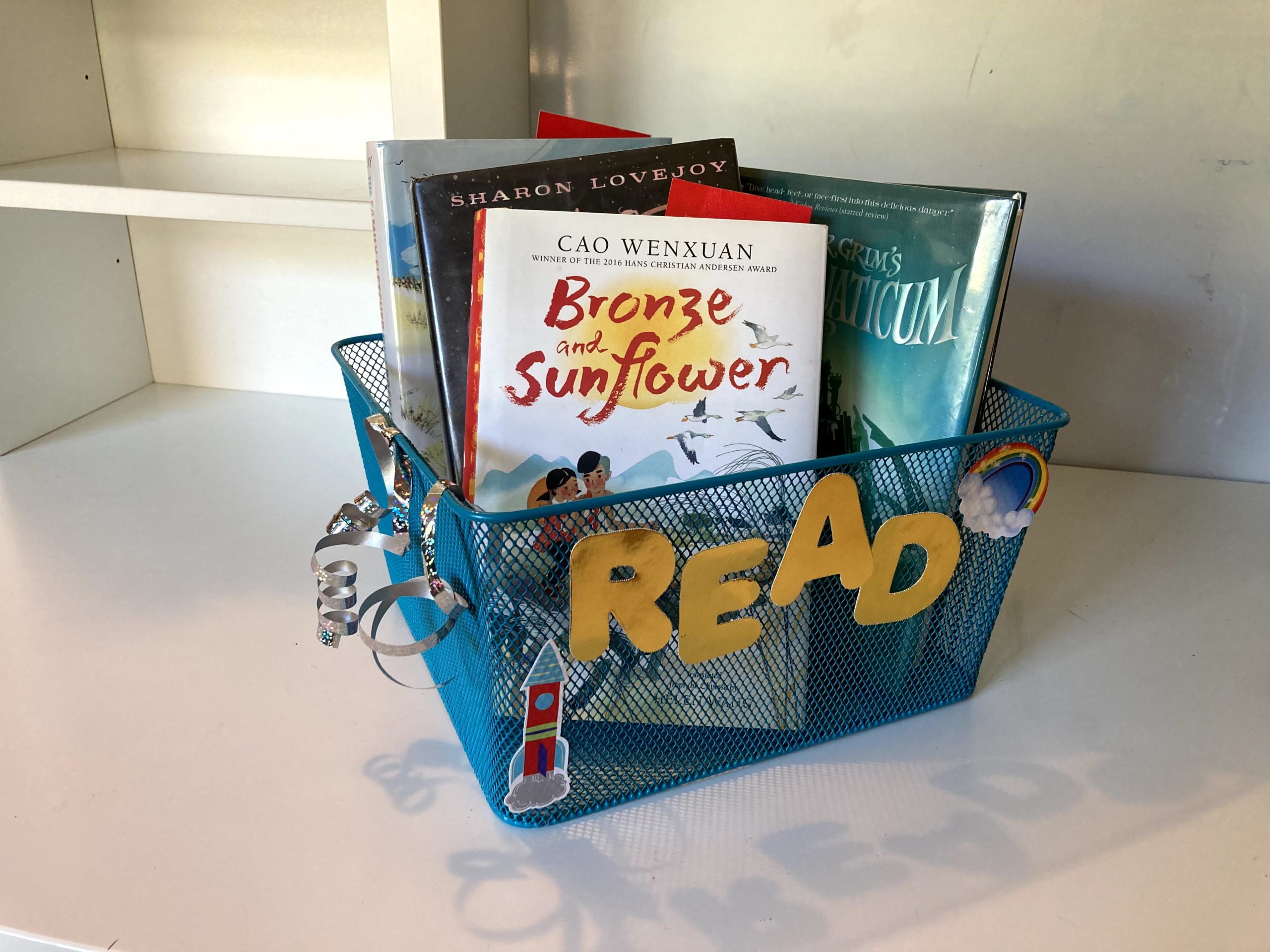 How to Entice Kids to Read More with a Personalized Book Grab Basket