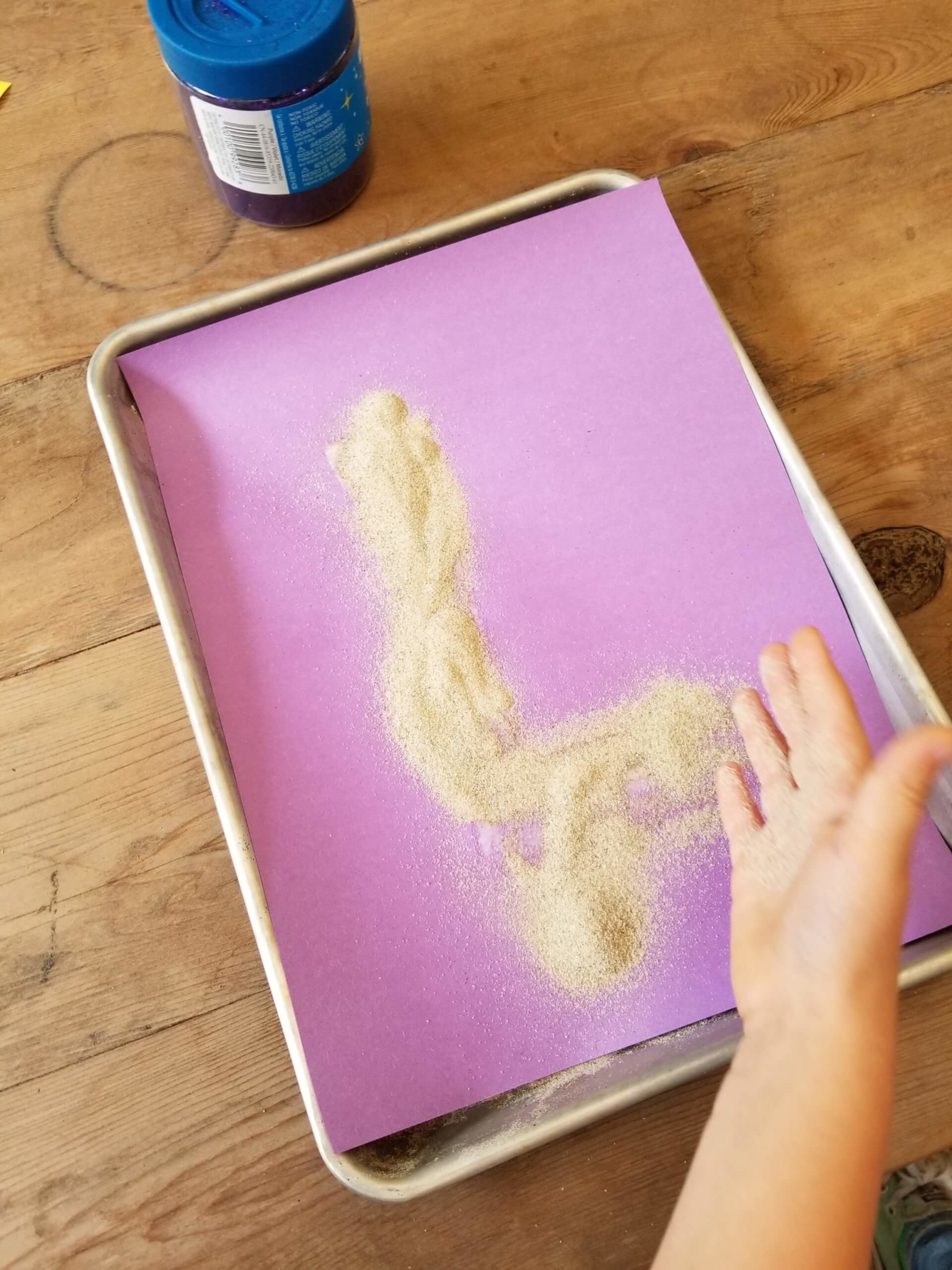 Letter Learning: Sand Letters - How To Do It?