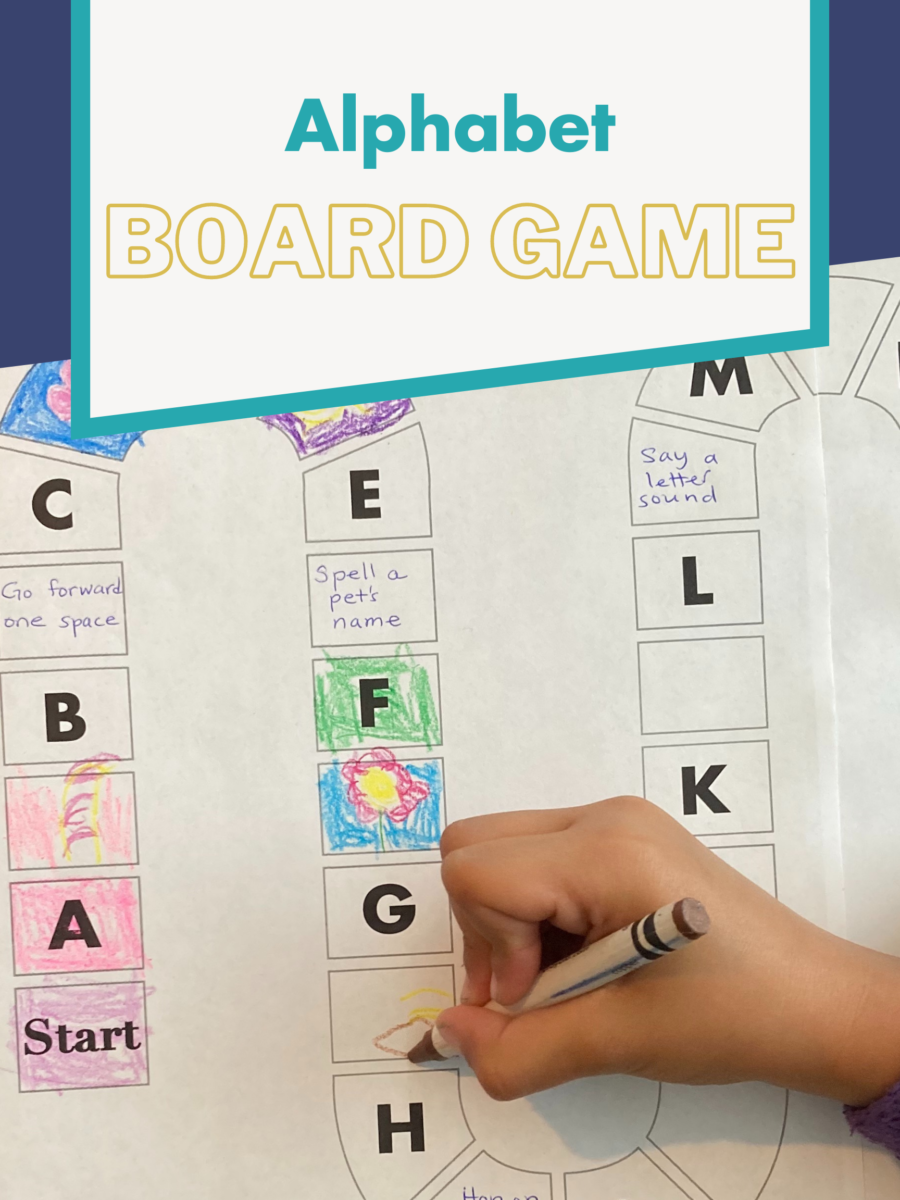 How To Help Your Kids Learn The Abcs - Personalized Board Game